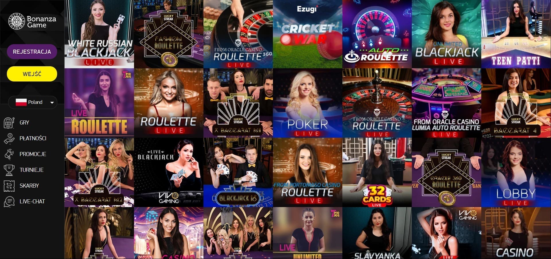 Bonanza Casino Recenzja 2024: Bonus 100 DS